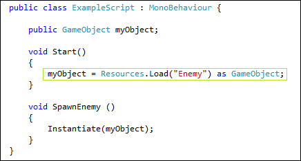 ArgumentException: The thing you want to instantiate is null. – Unity サポートヘルプセンター